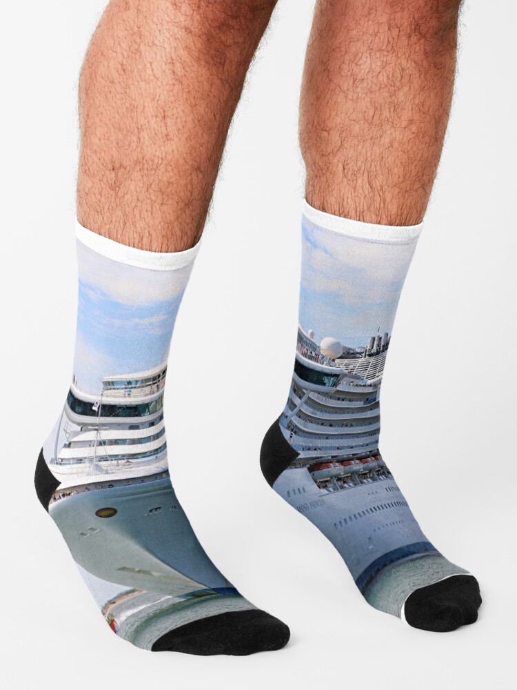 "Cruise ship 13" Socks by FranWest | Redbubble