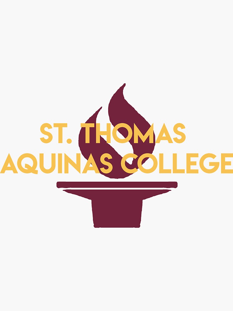 "St. Thomas Aquinas College" Sticker for Sale by lohtus | Redbubble
