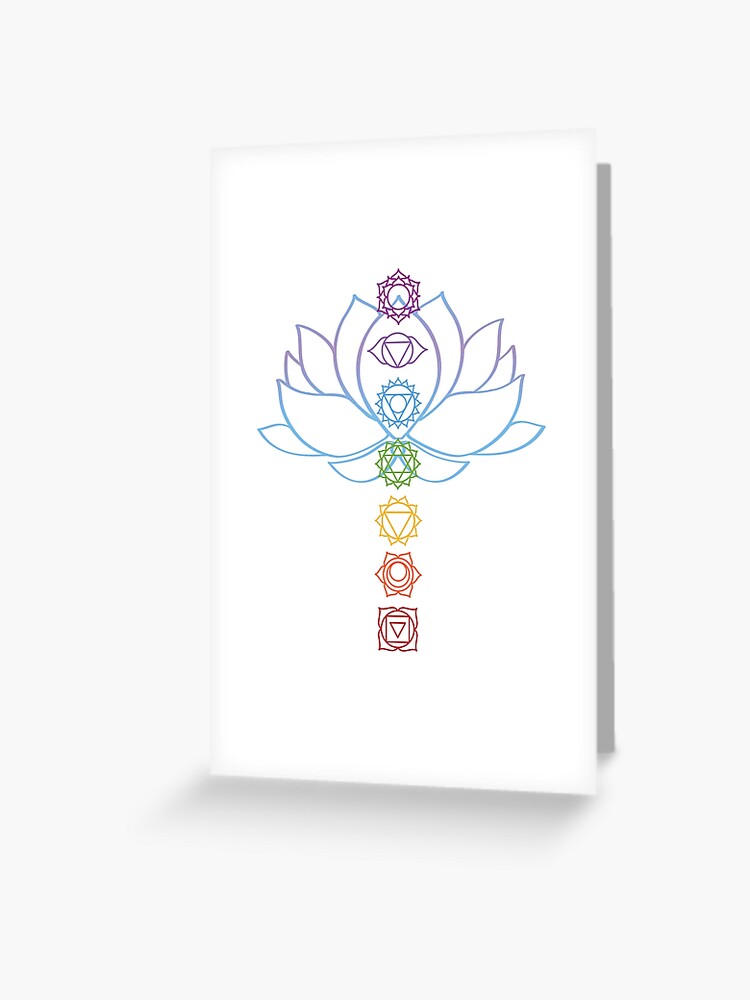 Paper Blank Cards Blank Card Chakra Art Set of 10 etna.com.pe