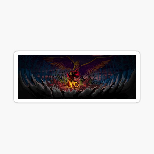 "Pheonix" Sticker by worleyart | Redbubble