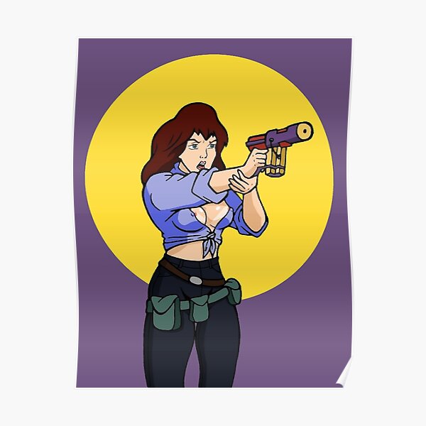 "Charlene Davidson, Biker Mice From Mars" Poster by tinojansson | Redbubble