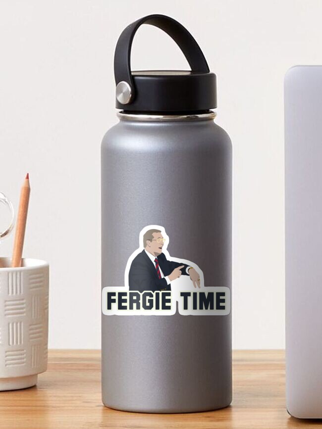 "Fergie Time" Sticker for Sale by Hevding | Redbubble