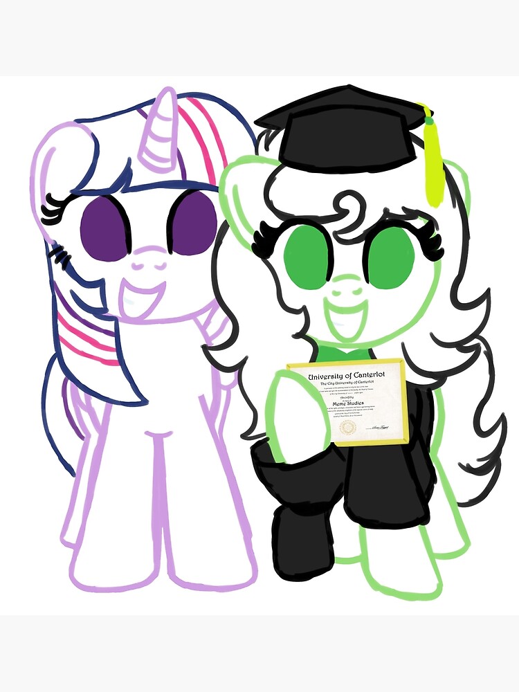 "Filly to Start Meme Academy" Poster by Bluebirdd065 | Redbubble