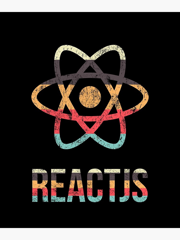 Reactjs Framework Javascript Poster By Vladocar Redbubble