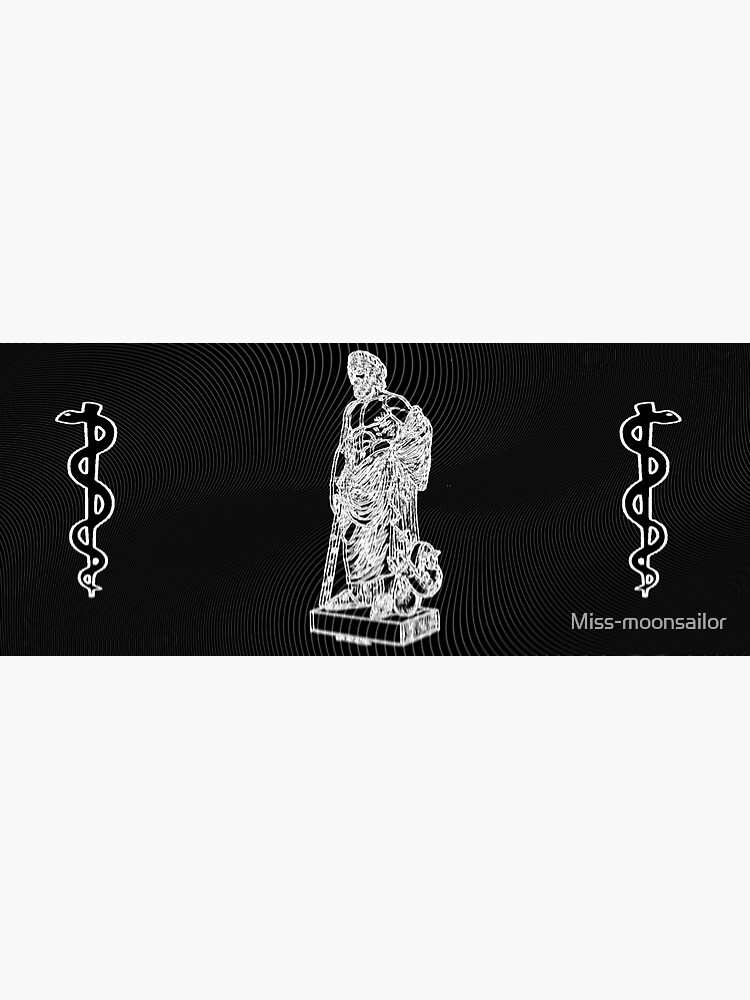 " Rábdos tou Asklipioú" Sticker for Sale by Miss-moonsailor | Redbubble