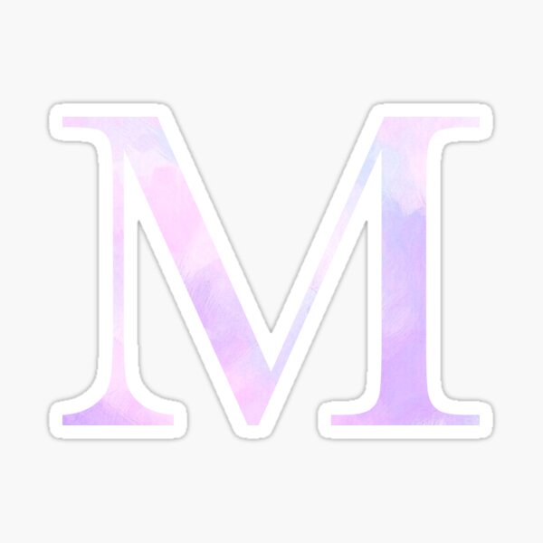 Regalos y productos: Letra Morada M | Redbubble