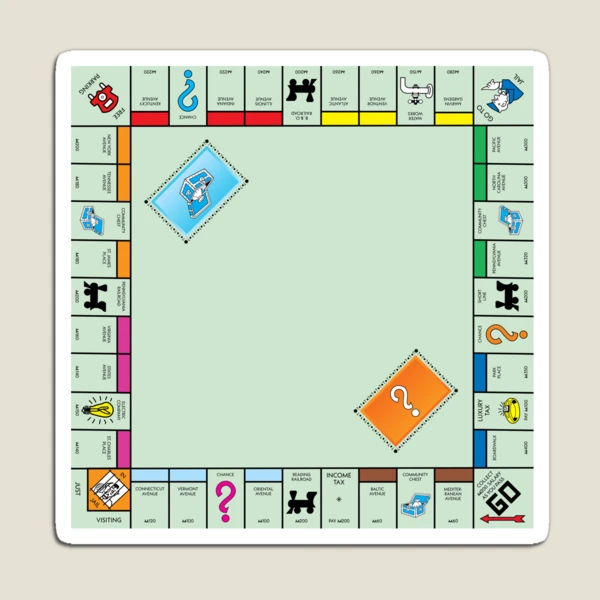 Locker Decor Magnet Operation Board Game Fridge Magnet – 2x3 Inch Retro ...