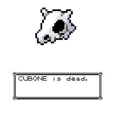 "Cubone Is Dead" Essential T-Shirt for Sale by Giygas666 | Redbubble