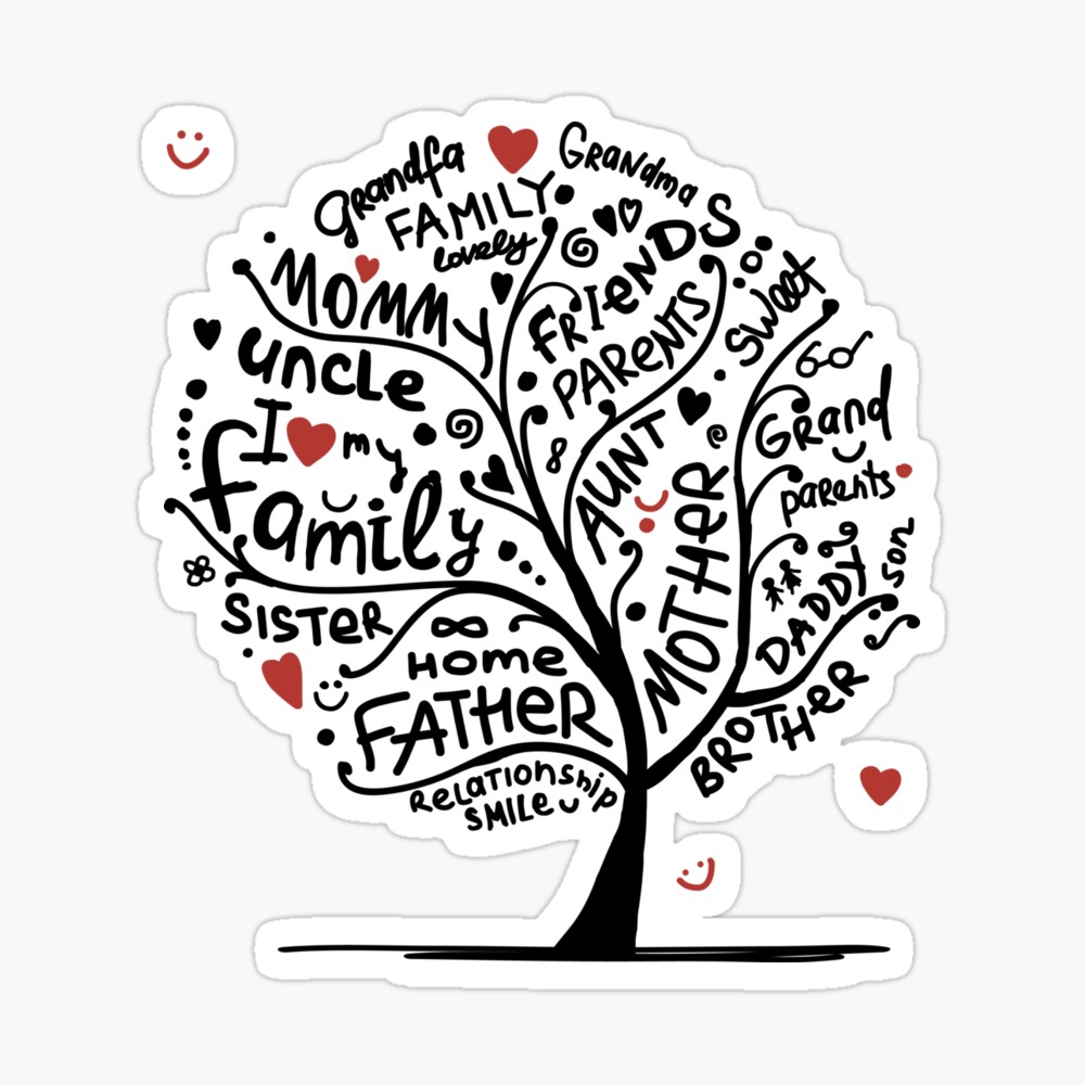 Small Family Tree Drawing