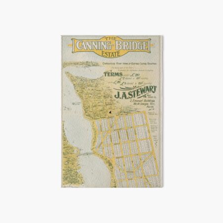 "Map of Canning Bridge Estate, Perth, Western Australia, 1920, State ...
