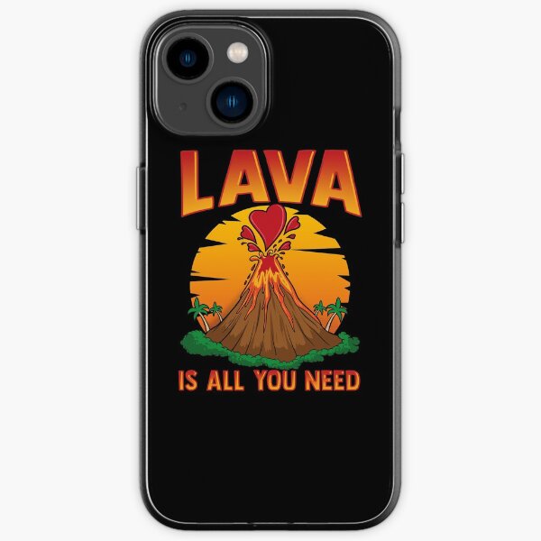 "Cute Lava Is All You Need Volcano Valentines Day" iPhone Case for Sale ...