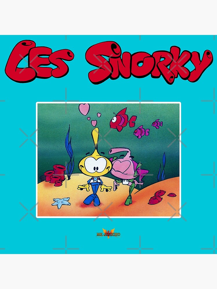 "Les Snorky The Snorks " Poster for Sale by mr-jerichotv | Redbubble