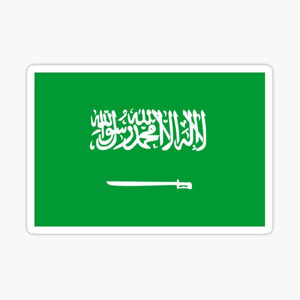 "flag of Saudi Arabia" Sticker for Sale by tony4urban | Redbubble