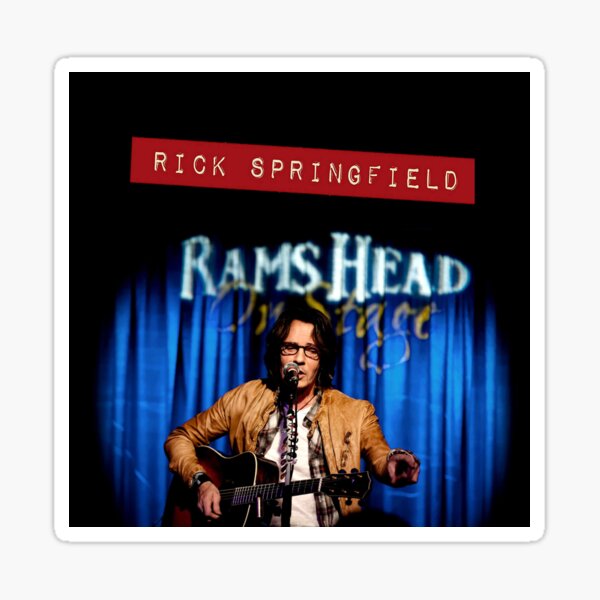 Rick Springfield Stickers | Redbubble