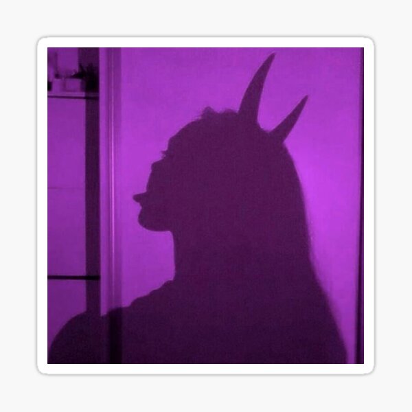 "devil woman" Sticker for Sale by trollbows | Redbubble