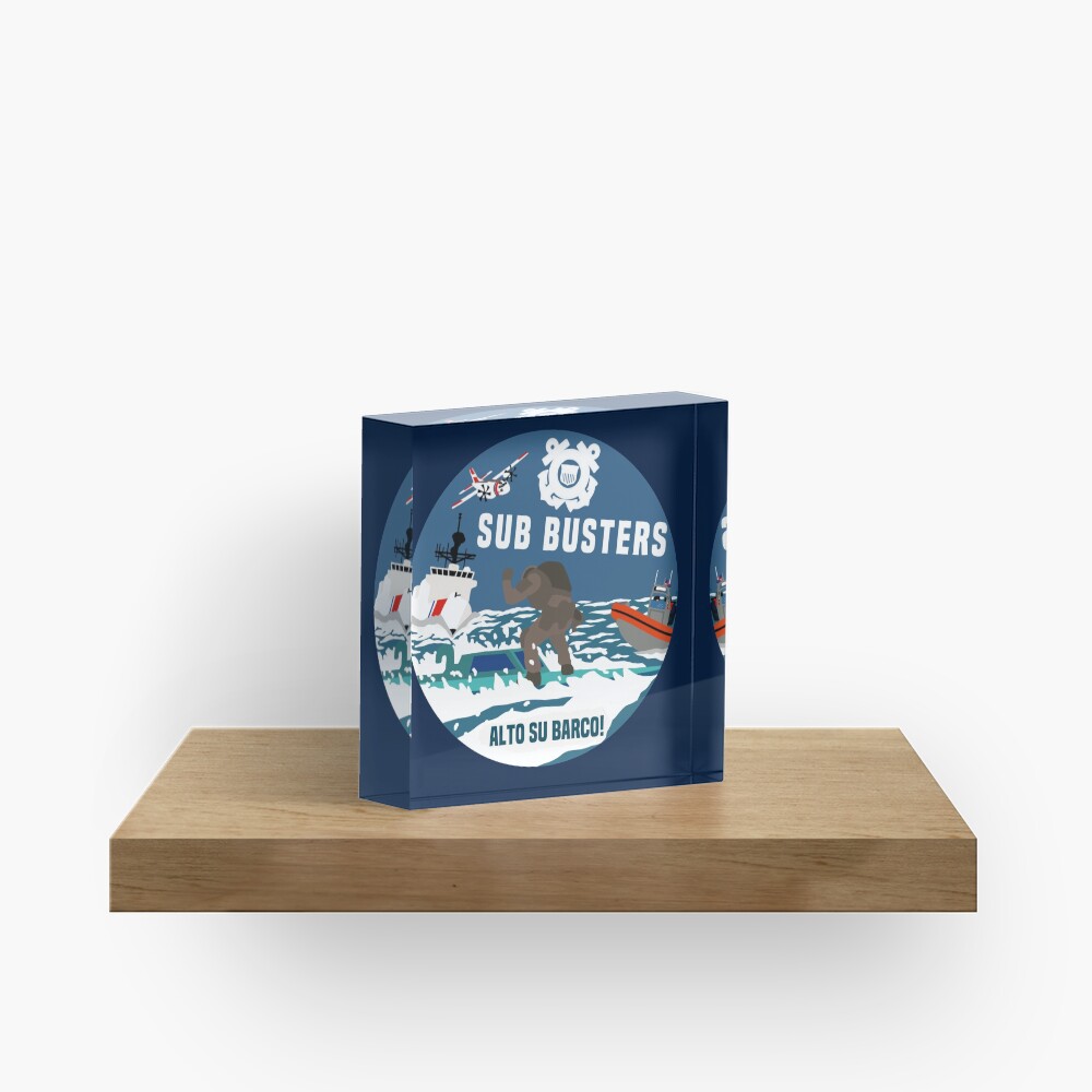 "Coast Guard Sub Busters" Sticker for Sale by AlwaysReadyCltv | Redbubble