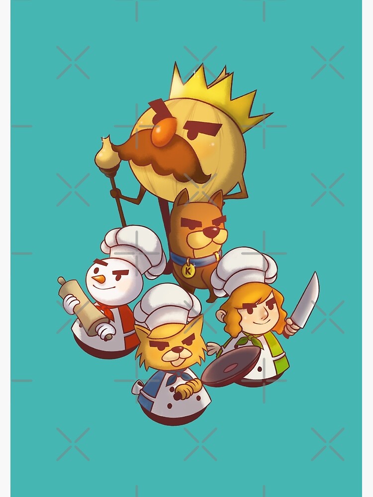 "Overcooked" Poster by menteymenta | Redbubble