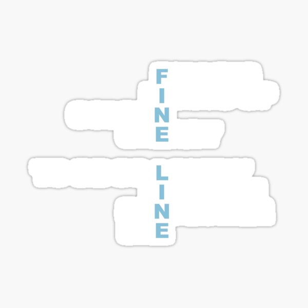 "Harry Styles Fine Line Tracklist" Sticker for Sale by Beginartist ...