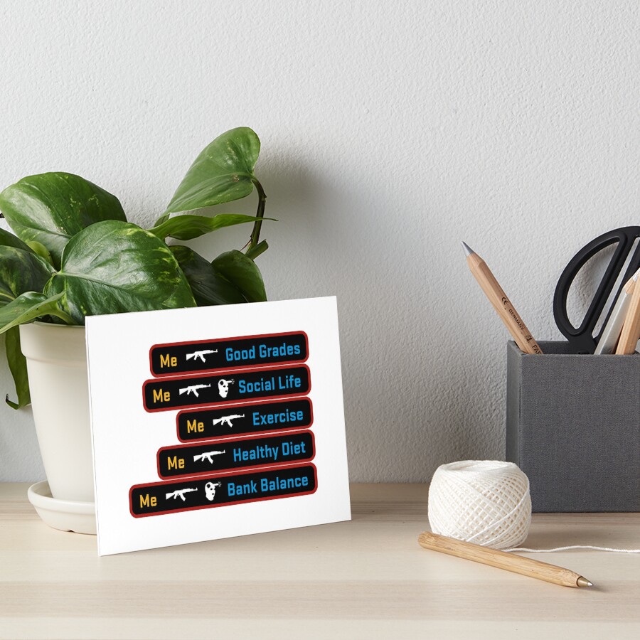 "CS:GO vs Life Killfeed " Art Board Print by Lexiph | Redbubble