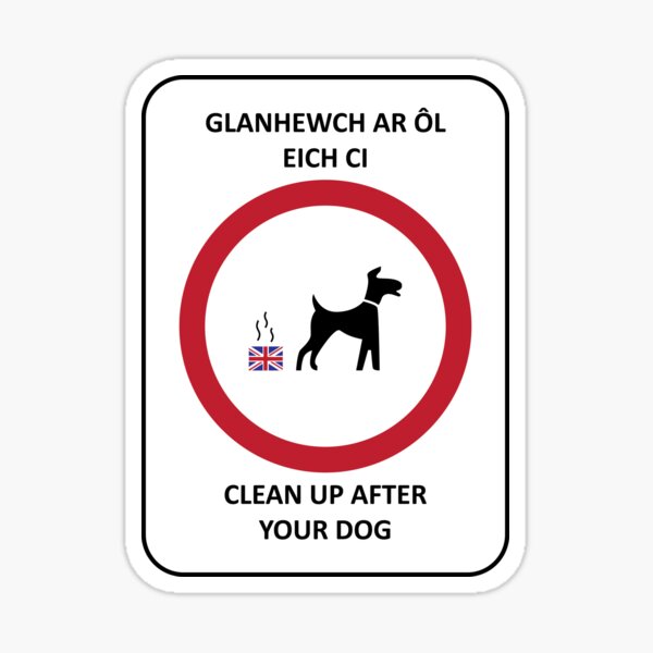 "Clean up after your Empire // Glanhewch ar ôl eich ymerodraeth ...