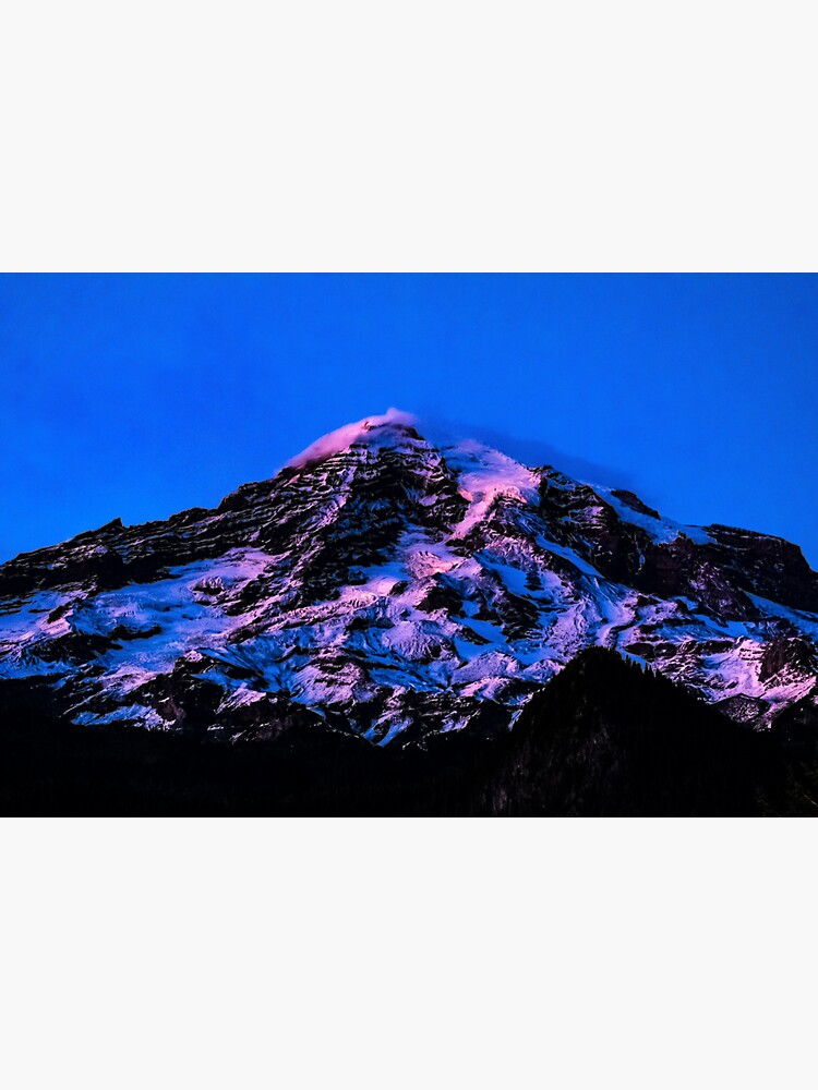 "mount rainier" Sticker for Sale by Allison-Rozell | Redbubble