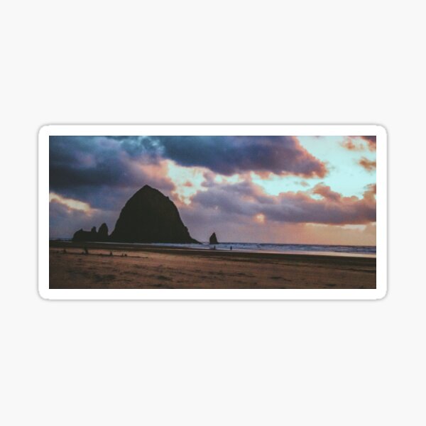 "haystack rock" Sticker for Sale by Allison-Rozell | Redbubble