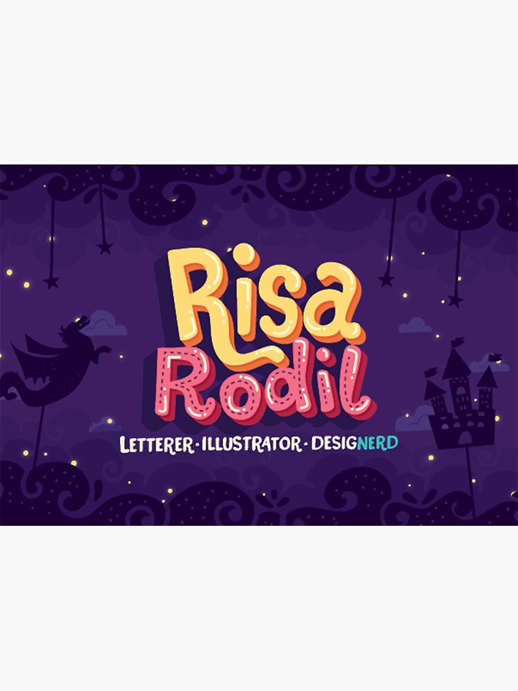 "Risa Rodil" Sticker for Sale by TylerVigil | Redbubble
