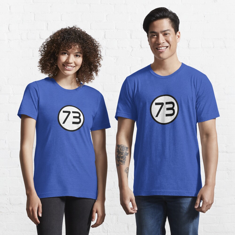 "73 - The Best Number" Sticker for Sale by kerchow | Redbubble