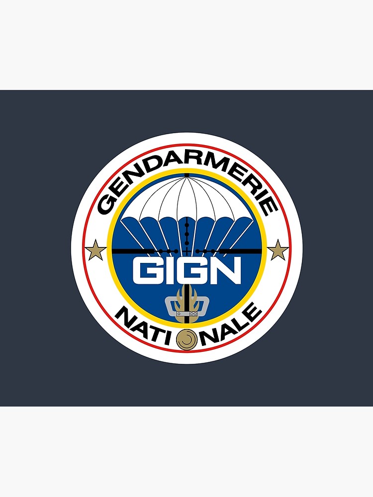 Plaid for Sale avec l'œuvre « Groupe d'Intervention de la Gendarmerie ...