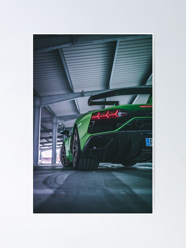 "AVENTADOR SVJ " Poster by msck64 | Redbubble