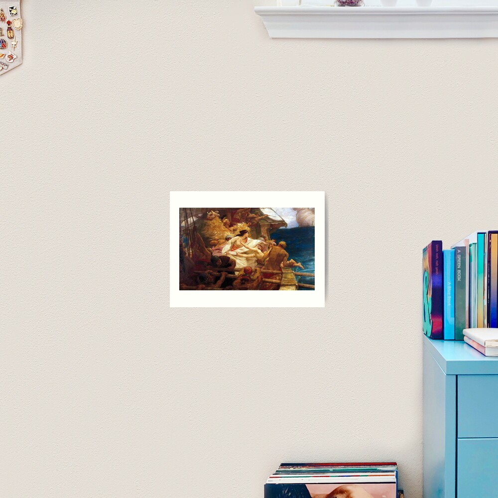 "The Golden Fleece - Herbert James Draper" Art Print for Sale by ...