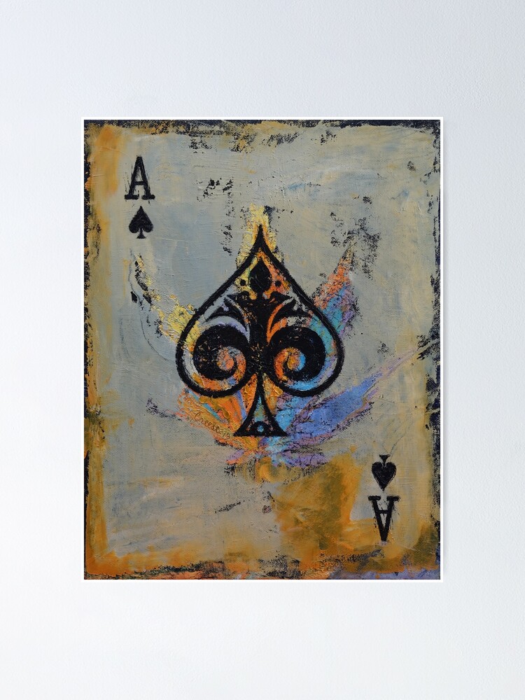 "Ace" Poster for Sale by michaelcreese | Redbubble