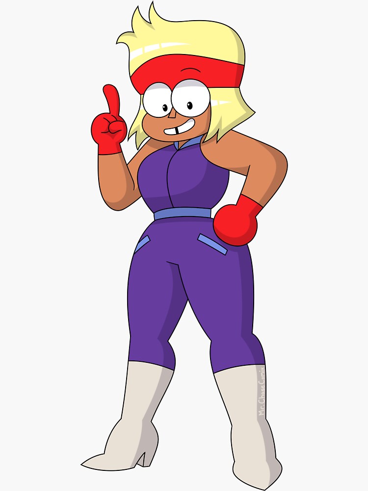 "Carol (OK K.O.)" Sticker for Sale by mrchasecomix | Redbubble