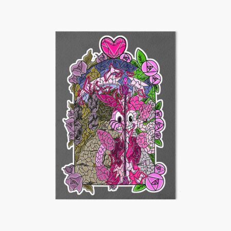 "Spinel Stained Glass Window" Art Board Print by MooieProducts | Redbubble
