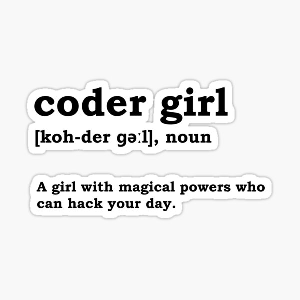 Coder Girl Computer Science Programming Computer Nerd Girlfriend 1972
