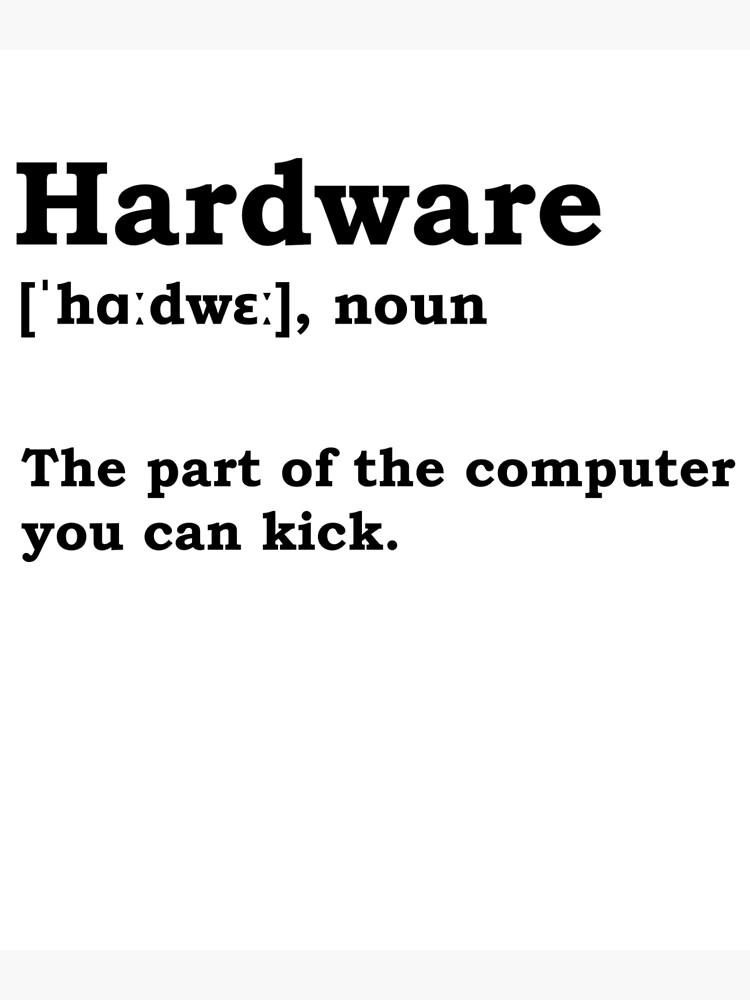 Posterundefined mit "Hardware Informatik Programmierer Computer Science ...