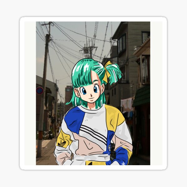 "Bulma" Sticker for Sale by SVMOHT | Redbubble
