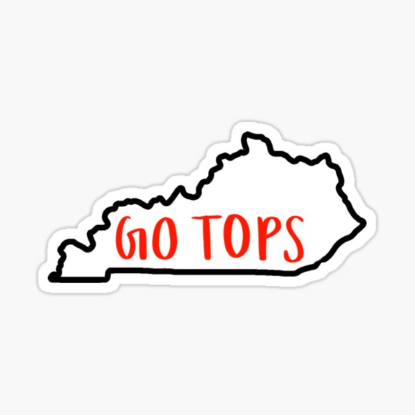 "WKU Go Tops" Sticker for Sale by kgracieelliott | Redbubble