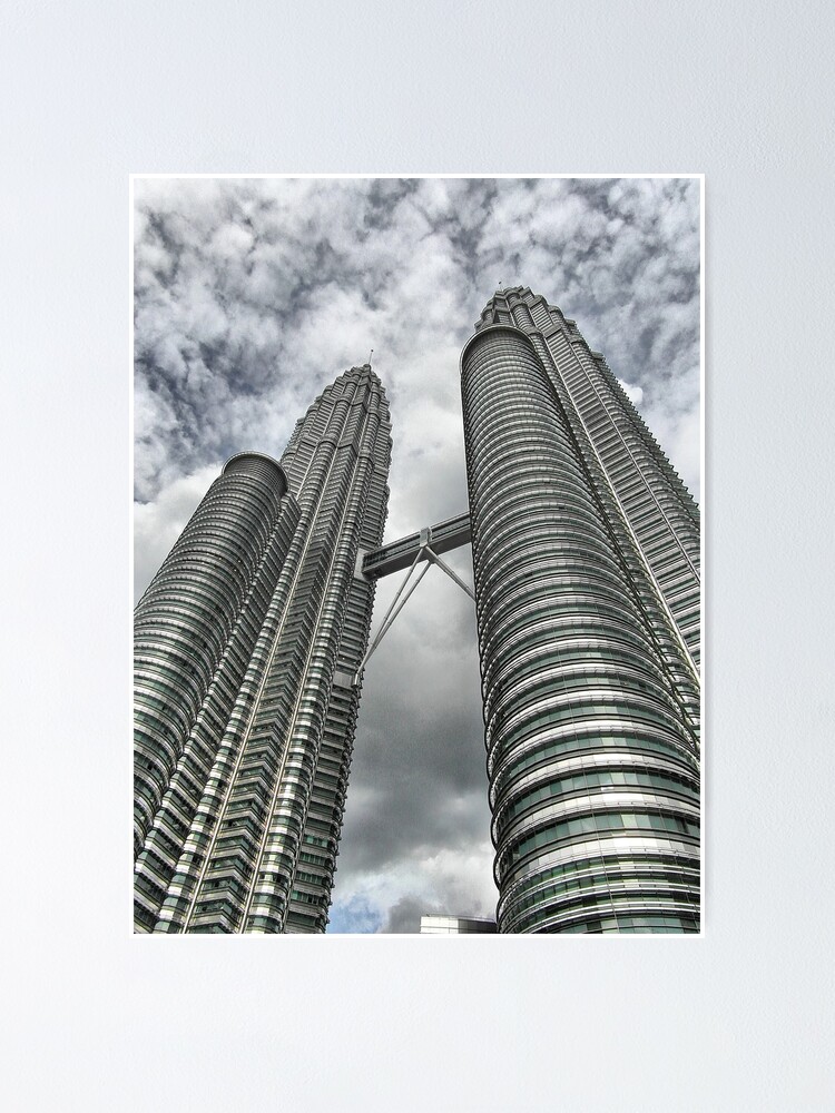 "Petronas Towers" Poster by SkatingGirl | Redbubble