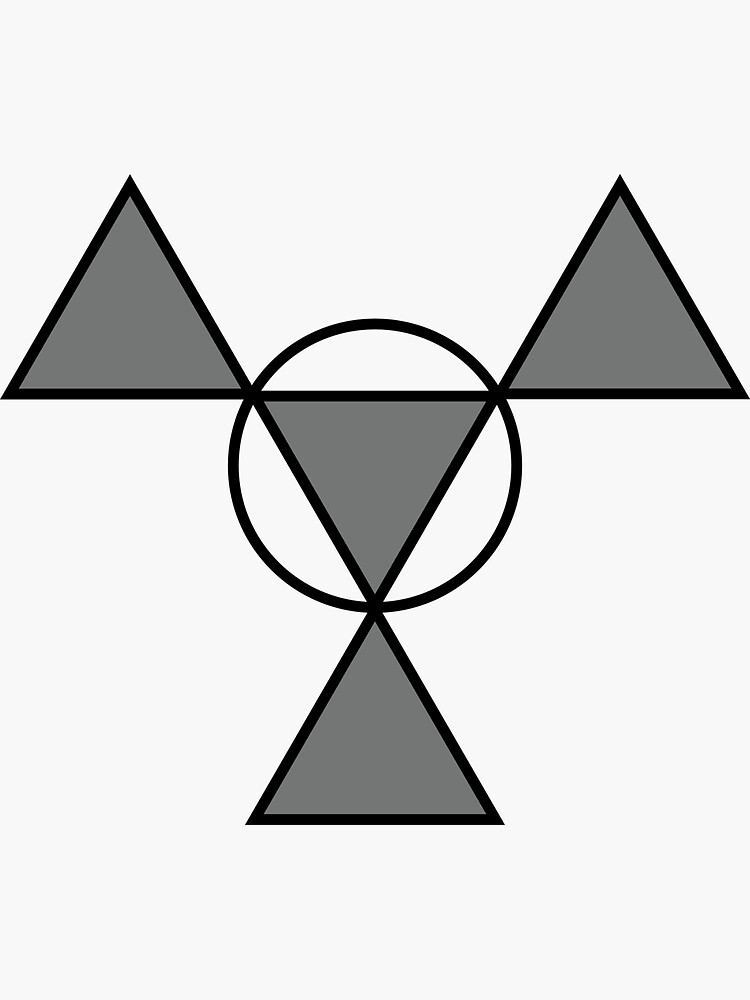 "Digital Hazard" Sticker for Sale by Darasuum | Redbubble