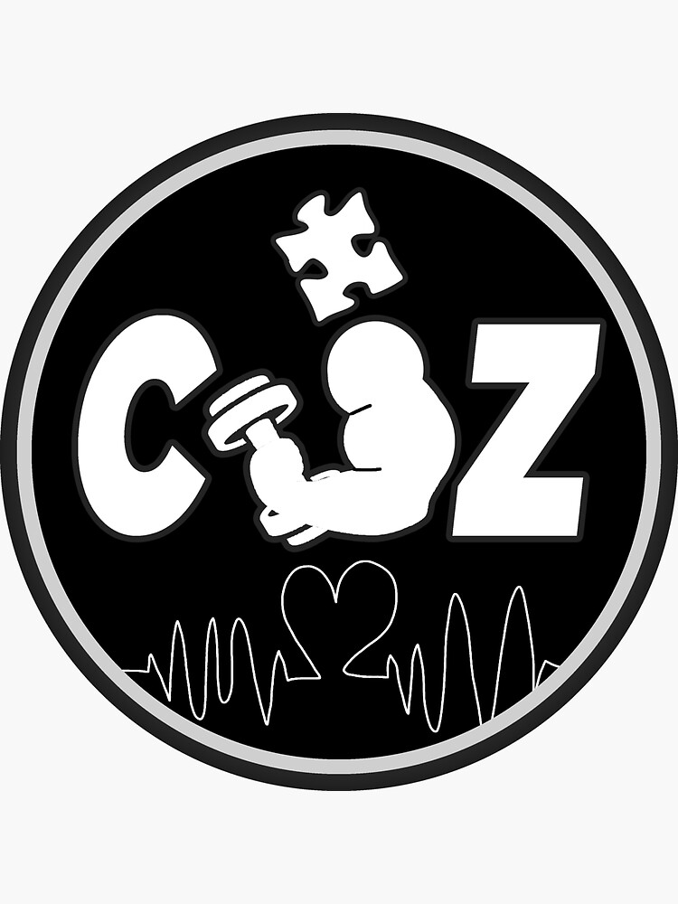 "CJZ Gym" Sticker by jmfesta | Redbubble