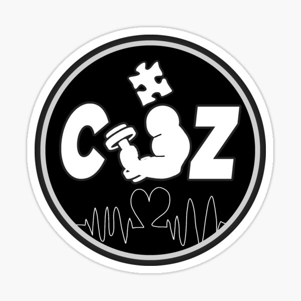 "CJZ Gym" Sticker by jmfesta | Redbubble