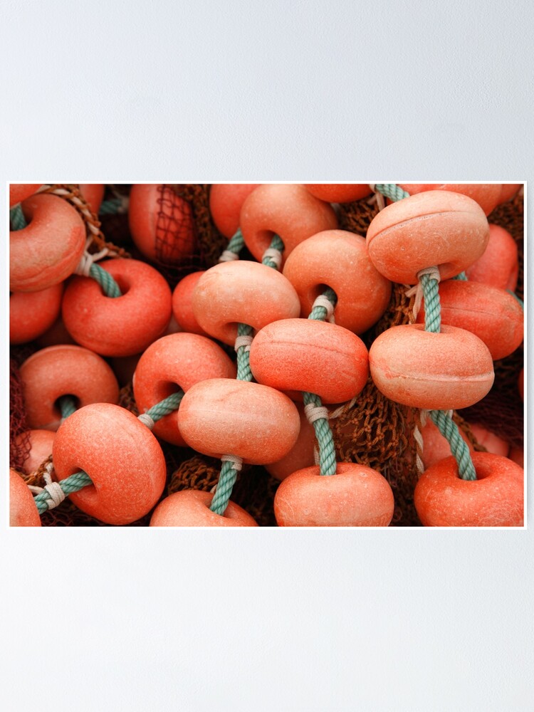 "Fishing buoys" Poster by gavila | Redbubble