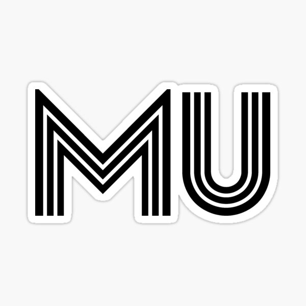 "Mu Sticker" Sticker for Sale by Camjack2000 | Redbubble