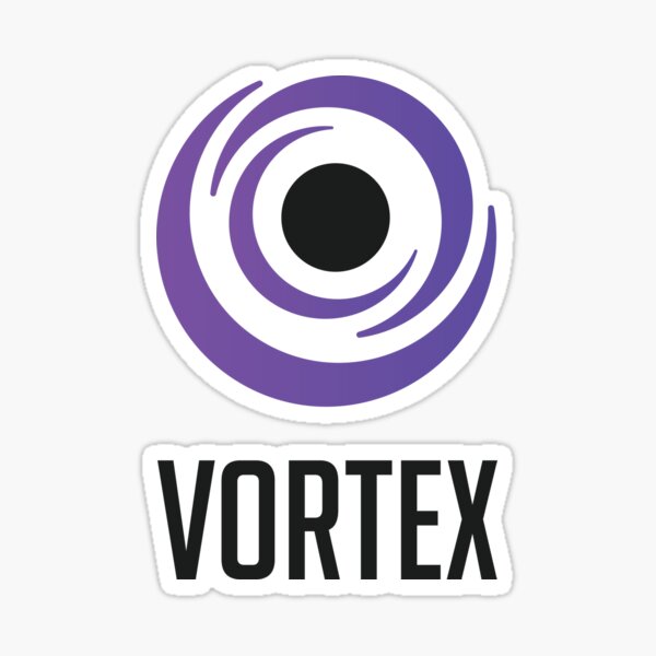 "Vortex Logo" Sticker for Sale by VortexFGC | Redbubble