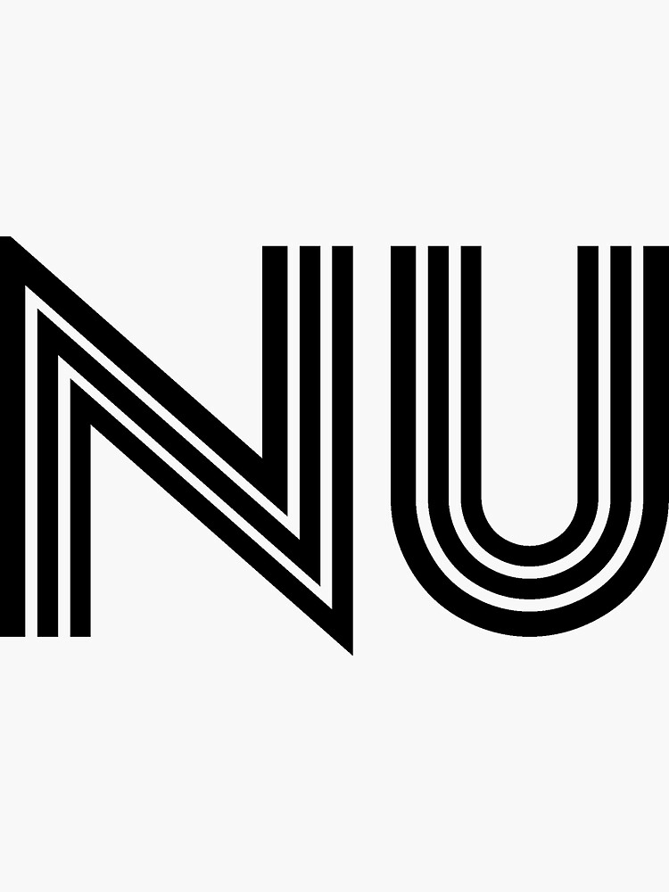 "Nu Sticker" Sticker for Sale by Camjack2000 | Redbubble