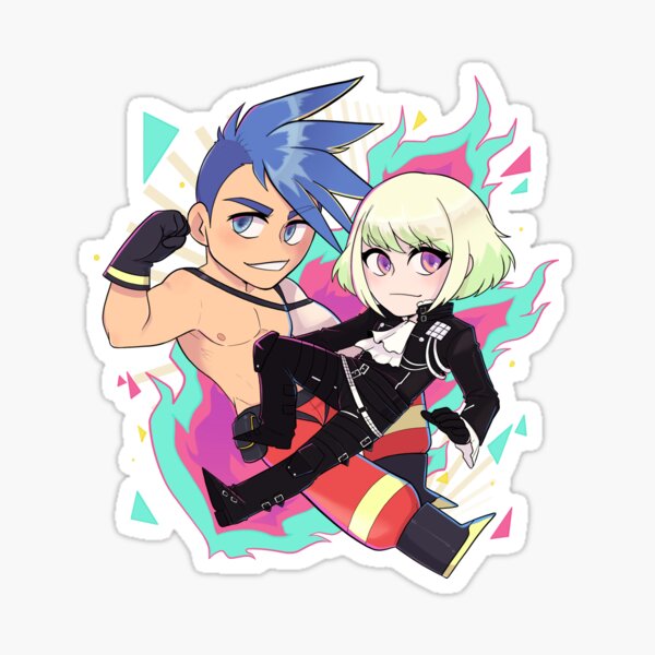 "Promare!" Sticker for Sale by Pompadorkery | Redbubble