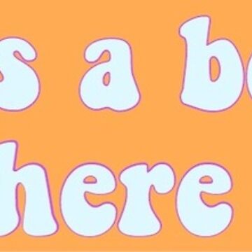 "and ur here dude!?!" Sticker for Sale by Mackenzie Senatore | Redbubble