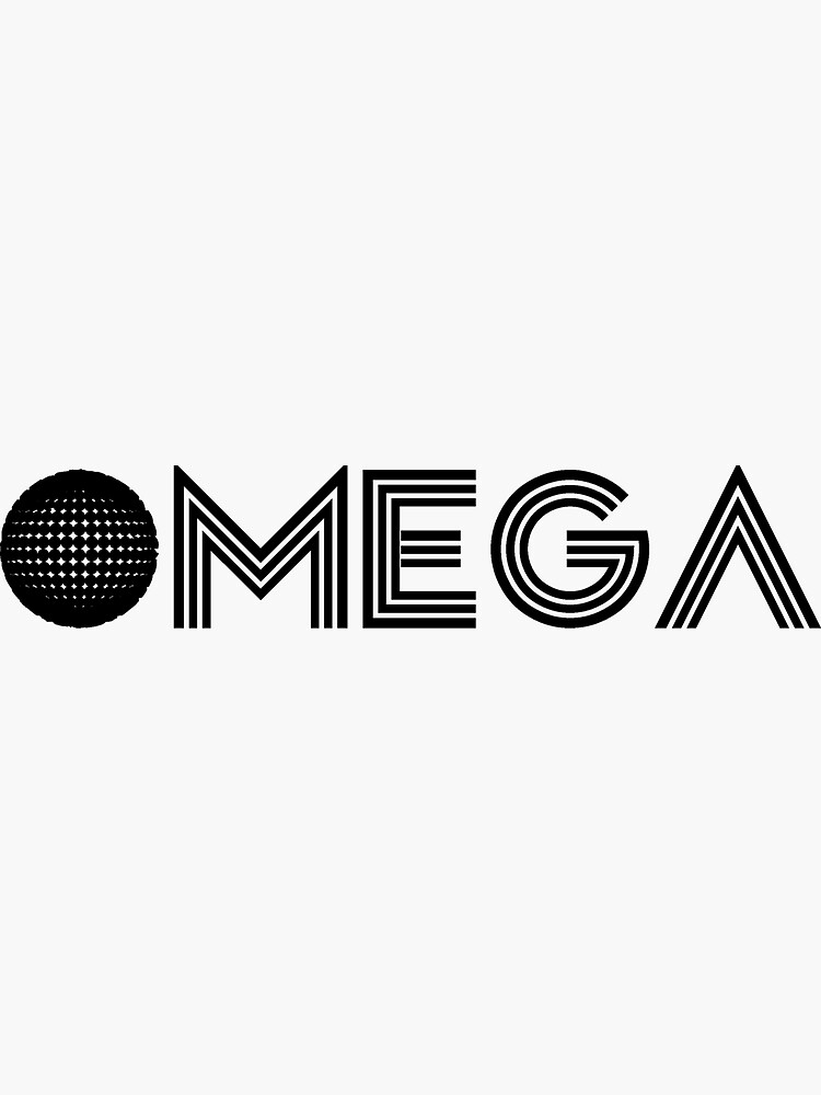 "Omega Sticker" Sticker for Sale by Camjack2000 | Redbubble