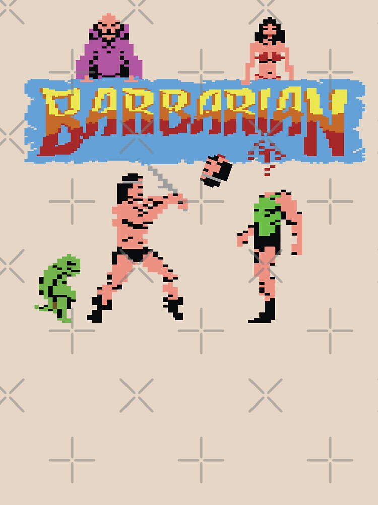"Barbarian: The Ultimate Warrior" T-shirt for Sale by ilovethec64 ...